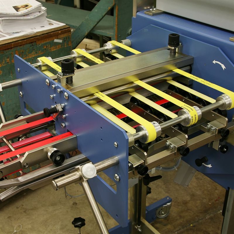 Knife Folder & Transport Belts