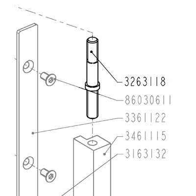 3263118 - Adjusting Spindle | Update Ltd