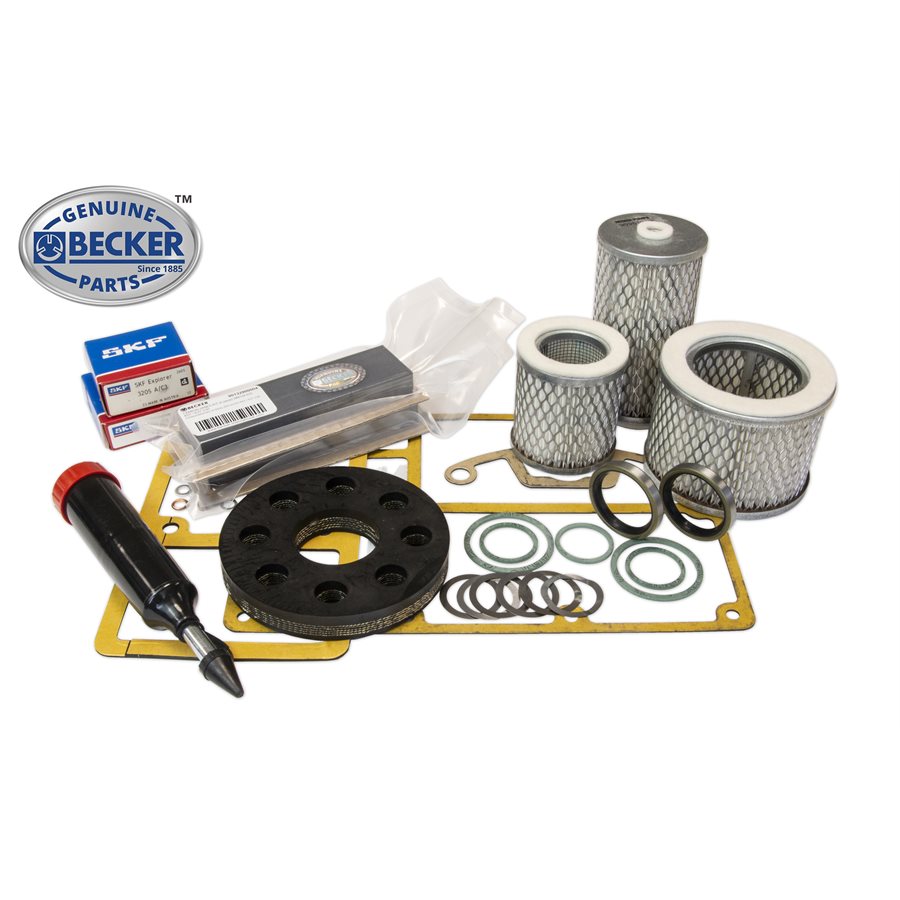 Becker DVT, KDT, KVT Pump Parts | Vanes, Filters, Gaskets, Bearings ...