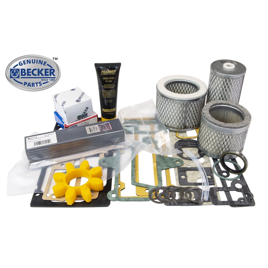 Becker DVT, KDT, KVT Pump Parts | Vanes, Filters, Gaskets, Bearings ...
