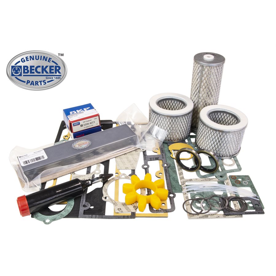 Becker DVT, KDT, KVT Pump Parts | Vanes, Filters, Gaskets, Bearings ...
