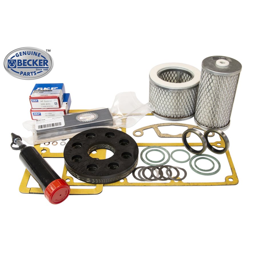 Becker DVT, KDT, KVT Pump Parts | Vanes, Filters, Gaskets, Bearings ...