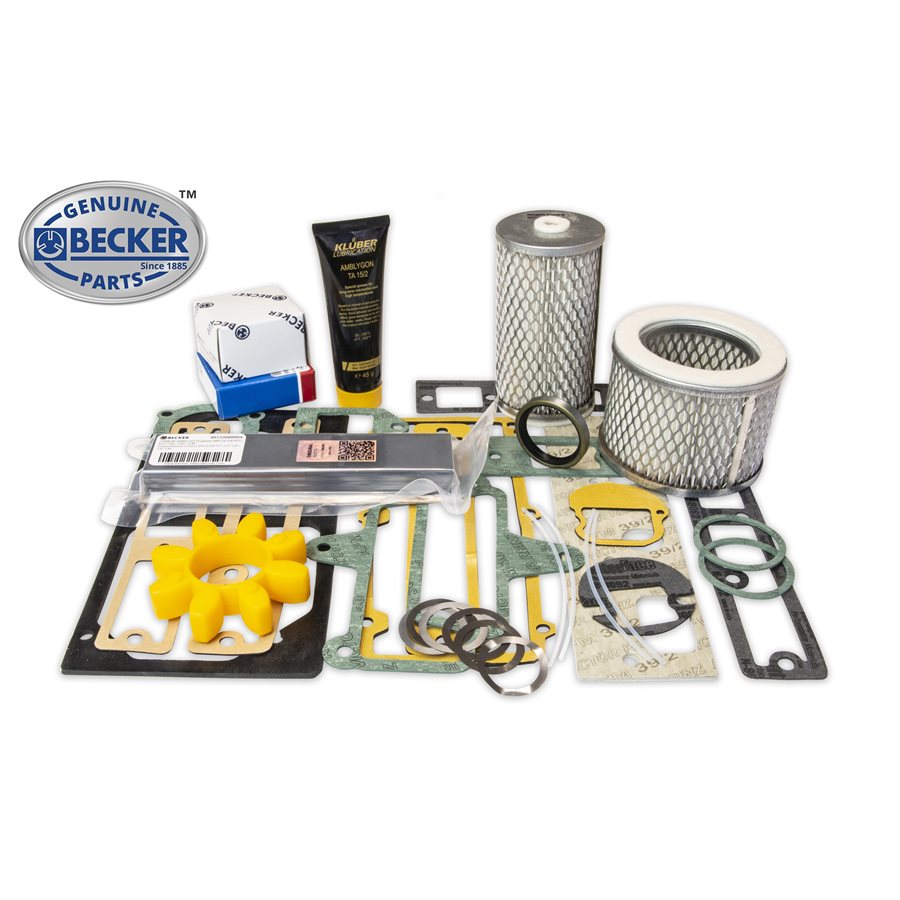 Becker DVT, KDT, KVT Pump Parts | Vanes, Filters, Gaskets, Bearings ...