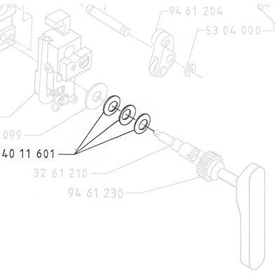4011601 - Disc Spring: DIN 2093: 16x8.2x.6 | Update Ltd
