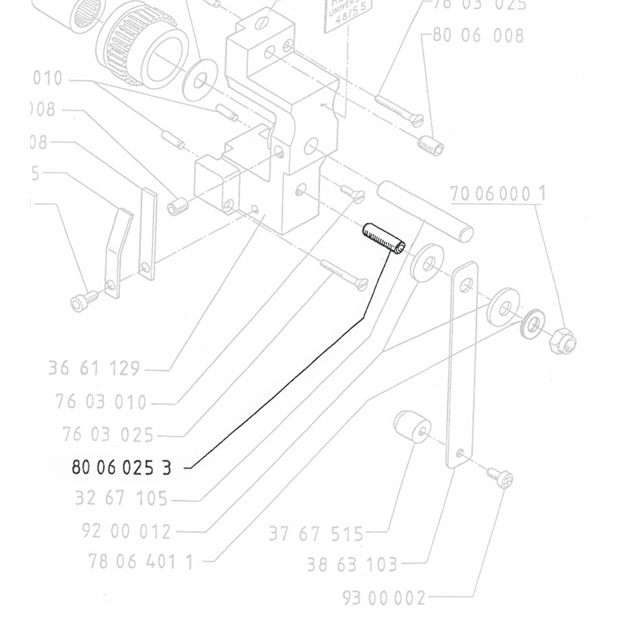 80060253 - Hex Socket Set Screw, self locking | Update Ltd
