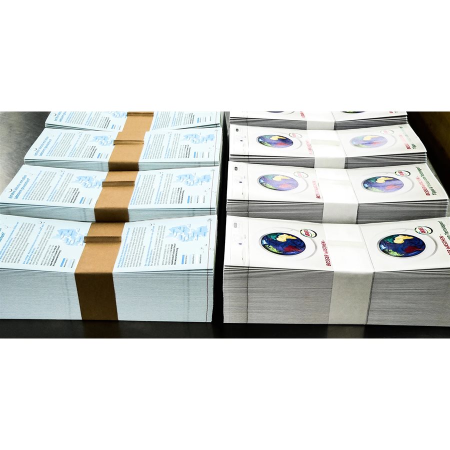 Palamides 91.00210 Paper Banderole - Brown 48mm x 487m | Update Ltd