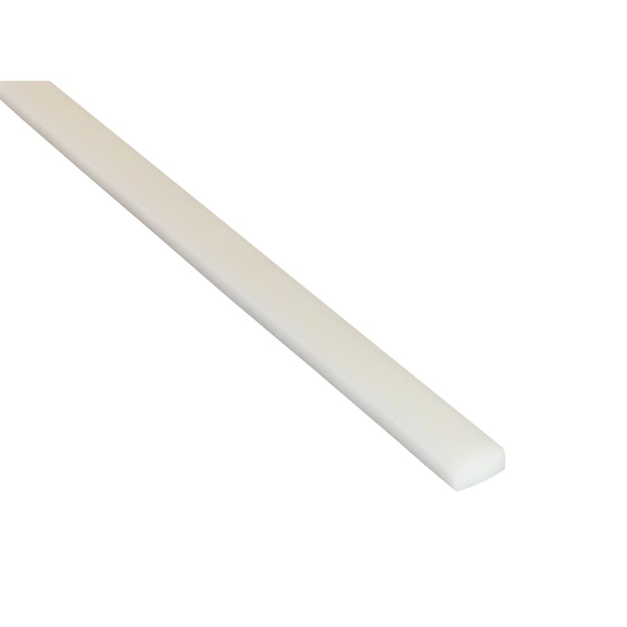 CS3651 - White Cutting Stick W/ Bevel (.236 x .745 x 27.500 in ...