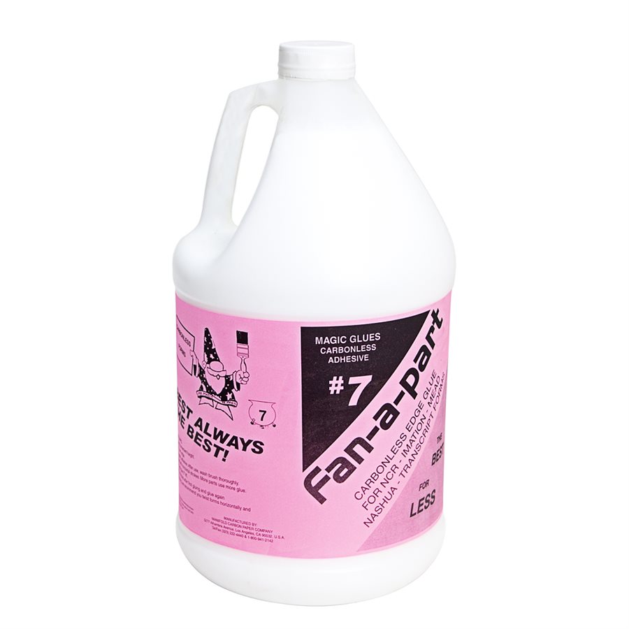 MG-G - Fan-a-part Carbonless Pad Adhesive - 1 Gallon