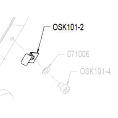 OSK101-2 - Wire Guide Spring Clip | Update Ltd