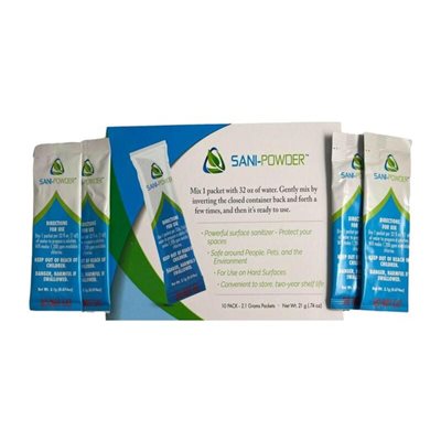 Sani Power Plus Replacement Granules (Ten 2 Gram Packets)