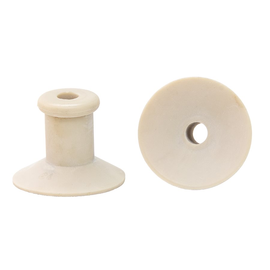 SU-12 - Tan Rubber Sucker 3/4 H x 1-1/16 W x 7/32 ID (5.55mm) Harris ...