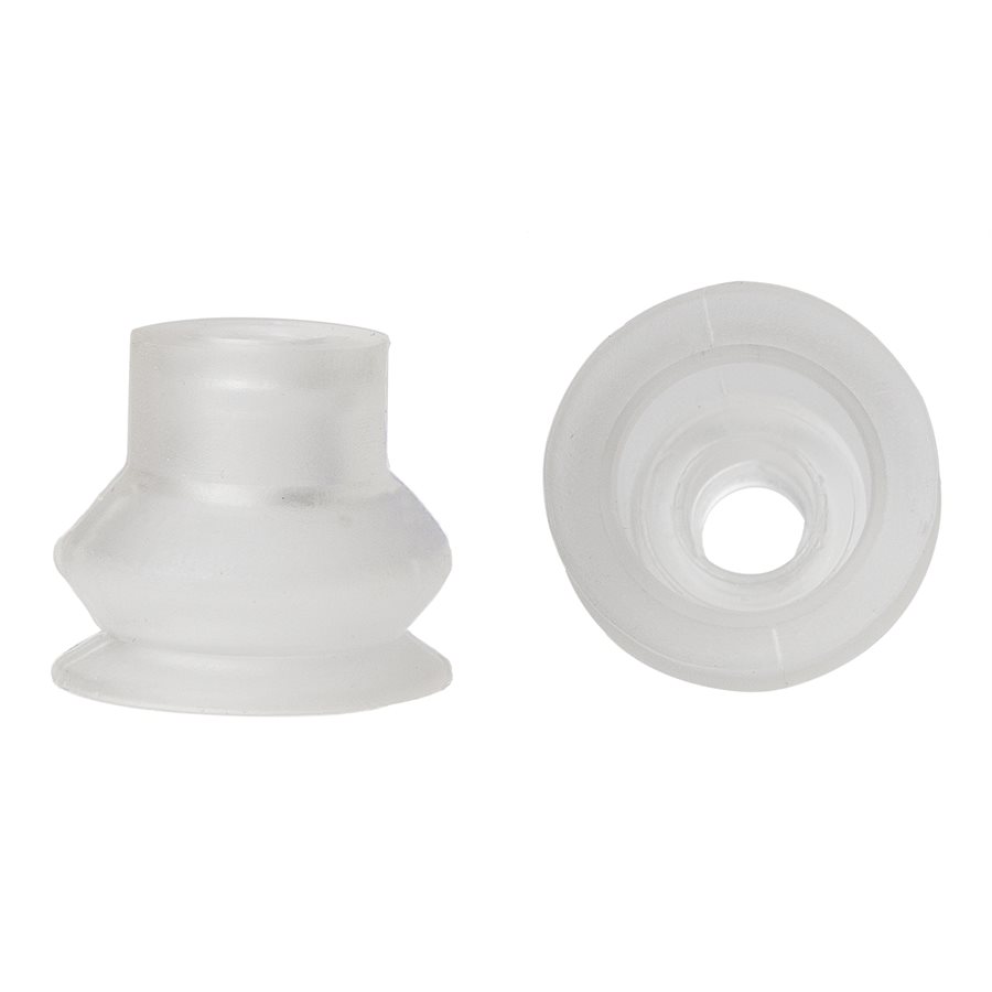 SU-141 - Clear Vinyl Bellows Sucker 3/4 H x 13/16 W x 1/4 ID (6.35mm ...