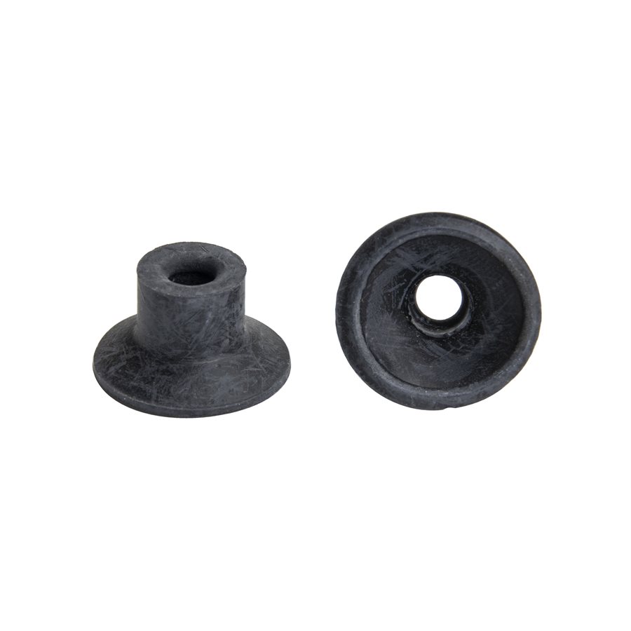 Black Rubber Sucker 9/16 H x 1 W x 1/4 ID (6.1mm) Muller Martini