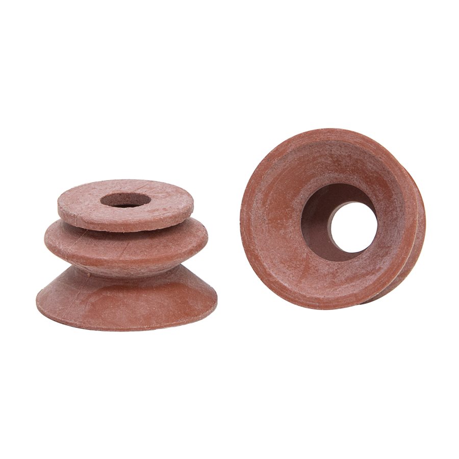 SU-93 - Red Rubber Bellows Sucker 3/8 H x 11/16 x 3/16 ID (4.8mm ...