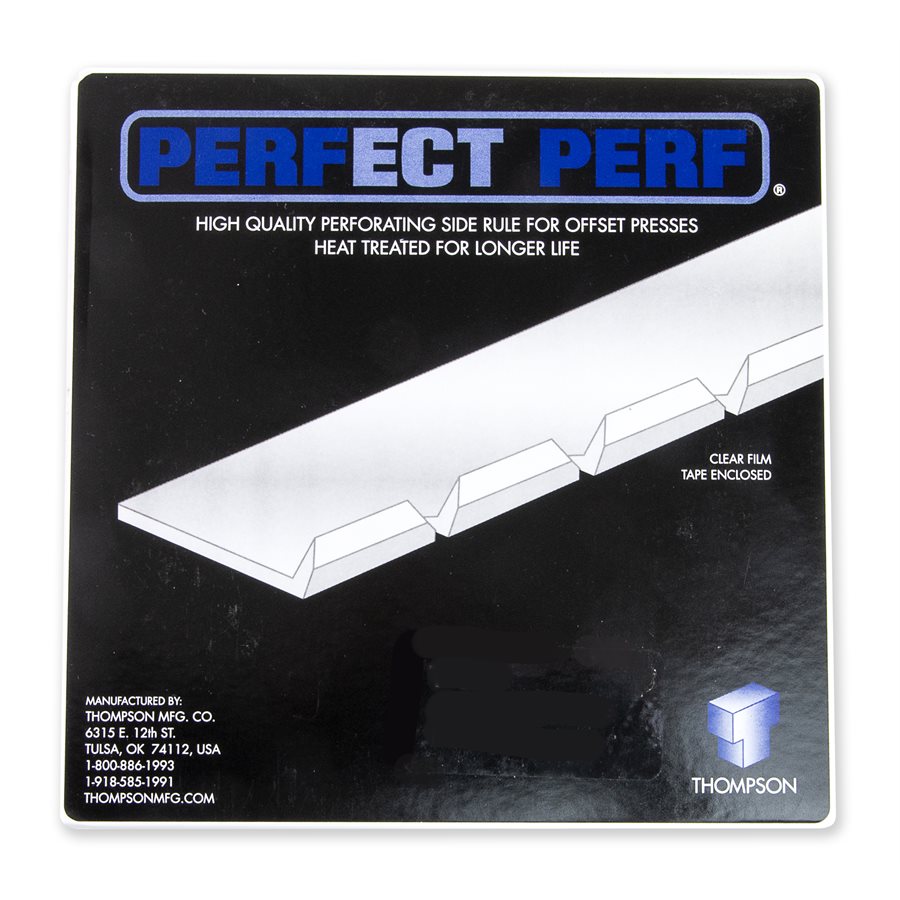 TU-610 - 6 Tpi Side Perf - Paper 10' | Update Ltd