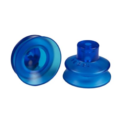 VC-B28 - Blue Vinyl Vacuum Cup .8H x 1.09W x .14B Style K | Update Ltd