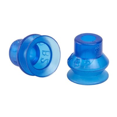 VC-B2 - Blue Vinyl Vacuum Cup .74H x .75W x .26B Style K | Update Ltd